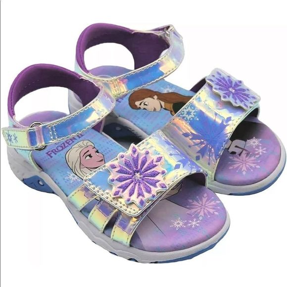 Disney | Shoes | Toddlers Frozenii Anna Elsa Girls Adjustable Sandals ...